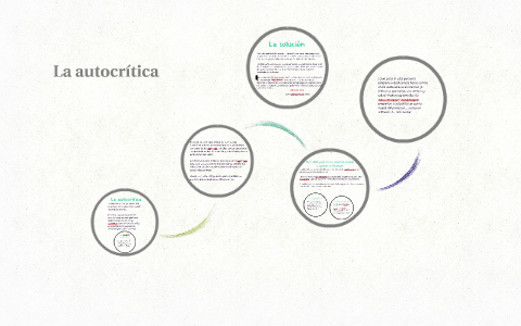 La autocrítica by on Prezi