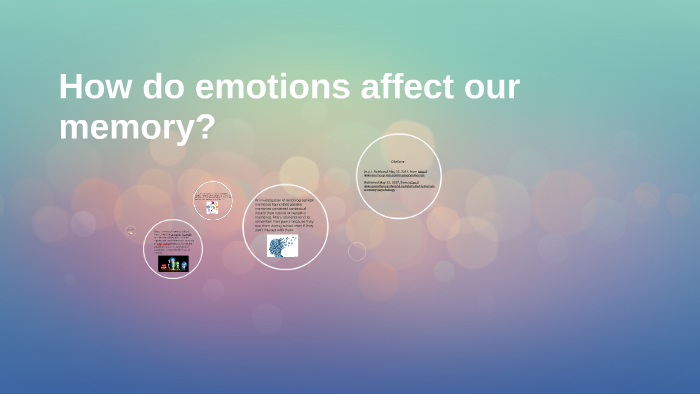 How do emotions affect our memory? by Yesmin Venegas on Prezi