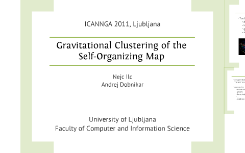 Gravitational Clustering of the SOM by Nejc Ilc on Prezi