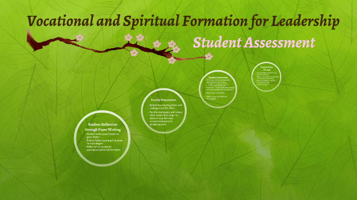 Vocational and Spiritual Formation for Leadership by Robert Auger on Prezi