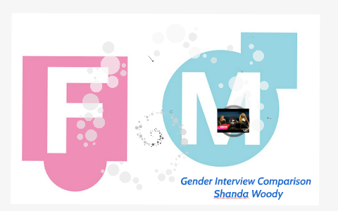 Gender Interview Comparison by Shanda Woody on Prezi