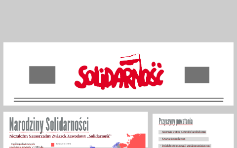 Solidarność jako ruch polityczny i społeczny by Magdalena Bałuka on Prezi
