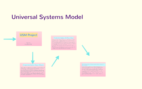 Universal Systems Model by Madeline Hall