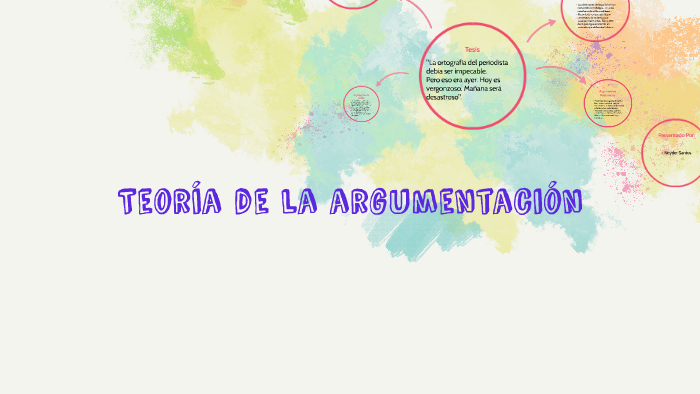 Teoría DE la argumentación by Neyder Santos on Prezi