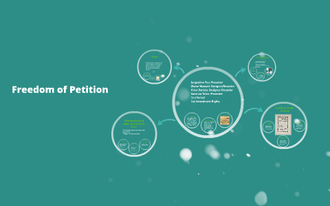 Freedom Of Petition