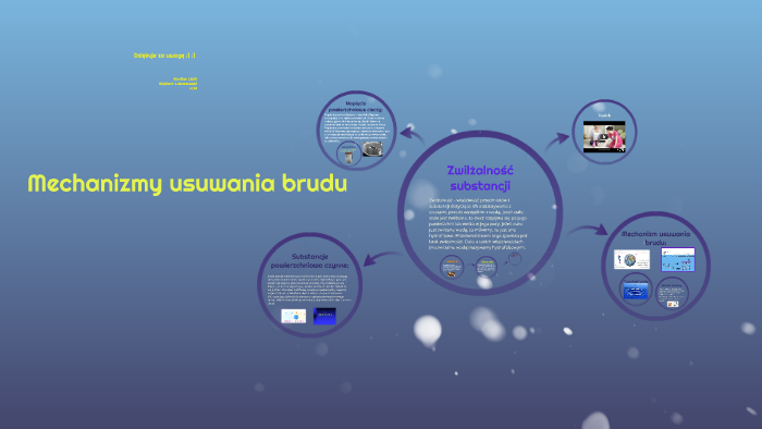 Mechanizmy usuwania brudu by Kordian Licht on Prezi