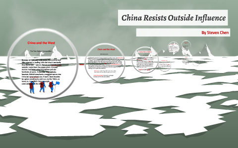 China Resists Outside Influence by Steven Chen on Prezi
