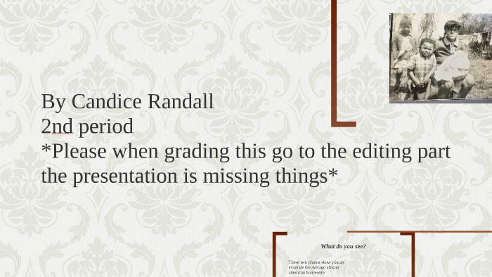 Photo Analysis by Candice Randall on Prezi