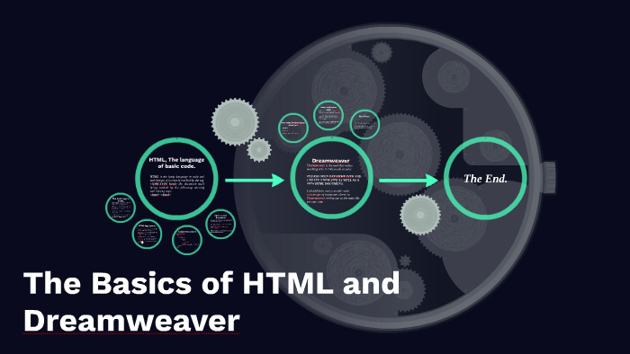 The Basics of HTML and Dreamweaver by Bri Evans on Prezi