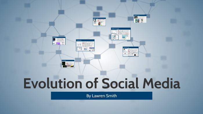 Evolution of Social Media by Lawren Smith on Prezi