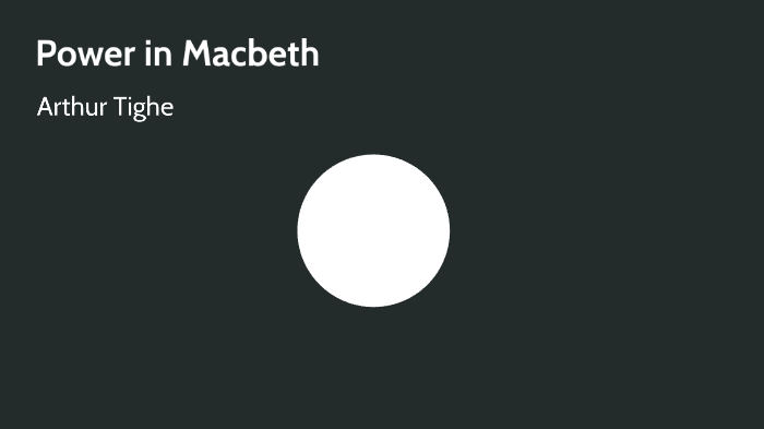 Power in Macbeth by Hannah Appleby on Prezi