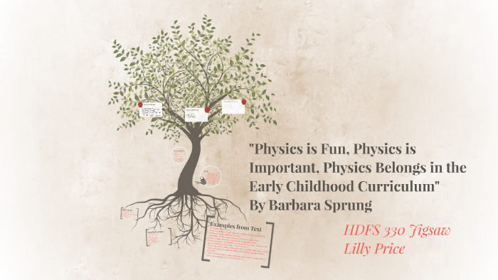 Physics is Fun, Physics is Important, Physics Belongs in the Early ...