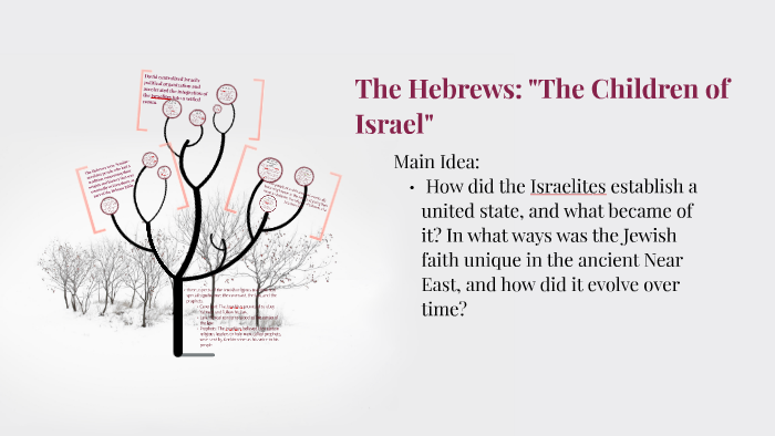 The Hebrews: "The Children of Israel" by Meghan King