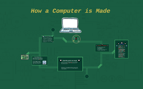 How a computer is made by