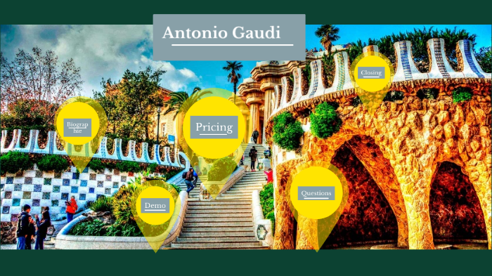 antoni gaudi by Rita Berrada on Prezi