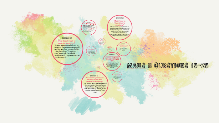 Maus II questions 15-25 by L H