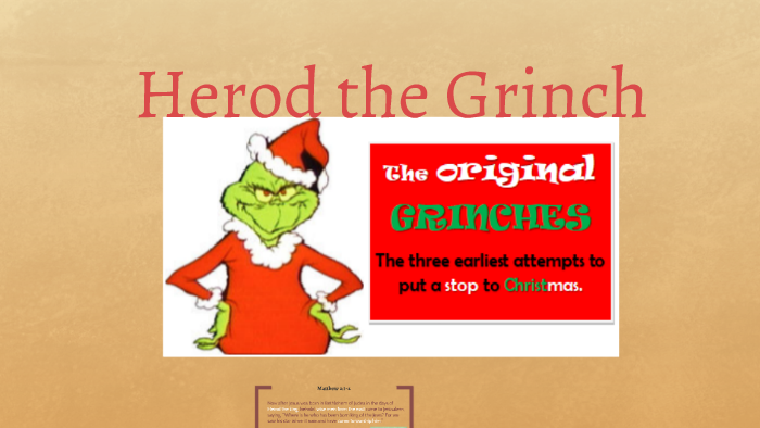 Herod the Grinch by Timothy Sprankle
