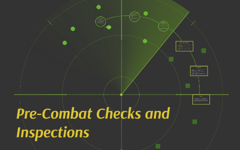 Pre-Combat Checks and Inspections by Ellyas Razaqi on Prezi