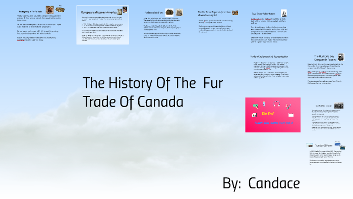 The History Of The Fur Trade By: Candace Orr by Tejanna Bangura
