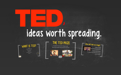 TED, ideas worth spreading. by Leo Chou on Prezi