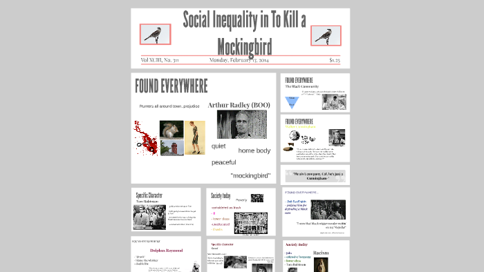 Social Inequality in To Kill a Mockingbird by meagan mcgaughey on Prezi