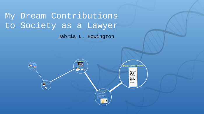 My Dream Contributions to Society by Jabria Howington on Prezi