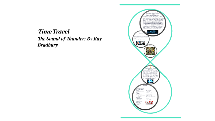 The Sound of Thunder: By Ray Bradbury Time Machines by Rahbi Salahuddin
