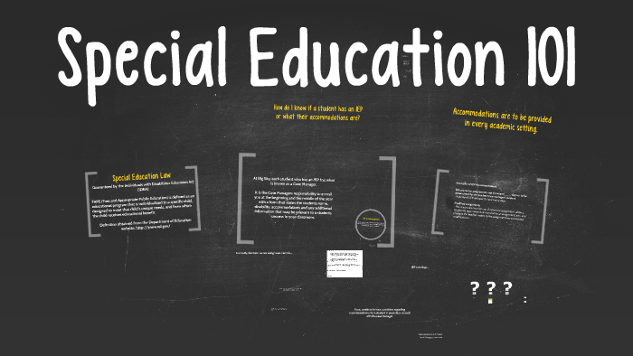 Special Education 101 by Audrey Tomsich on Prezi