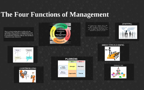 The Four Functions of Management by Natasha Prins on Prezi