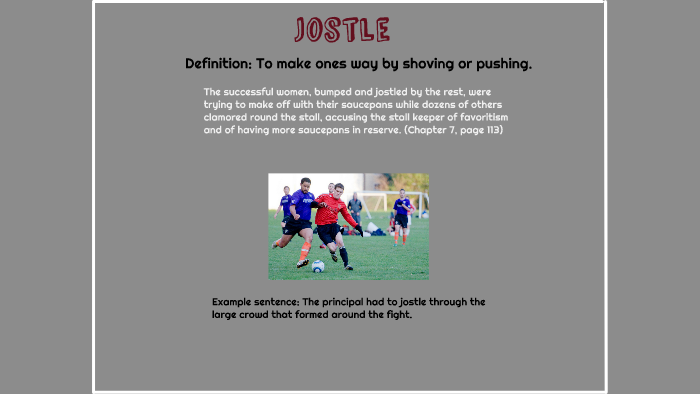Shoving And Jostling