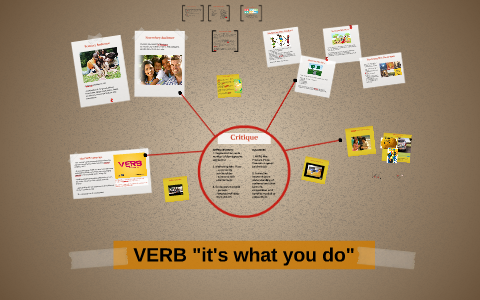 VERB "it's what you do" by Monica Carano on Prezi