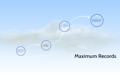 Maximum Records by gregory sisson on Prezi