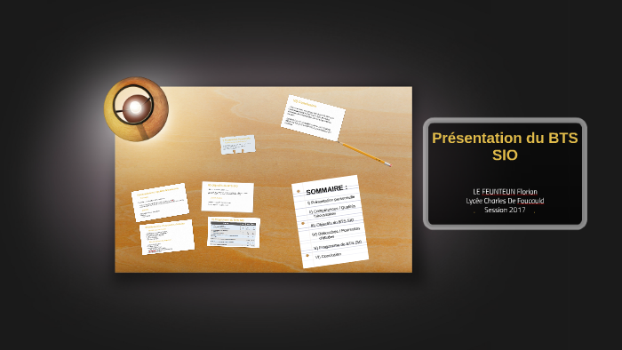 Présentation du BTS SIO by Florian LF on Prezi