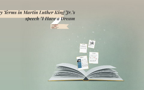Literary Term in Martin Luther King Jr.’s "I Have a Dream by victoria ...