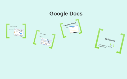 Google Docs - Overview by Wayne Morris on Prezi