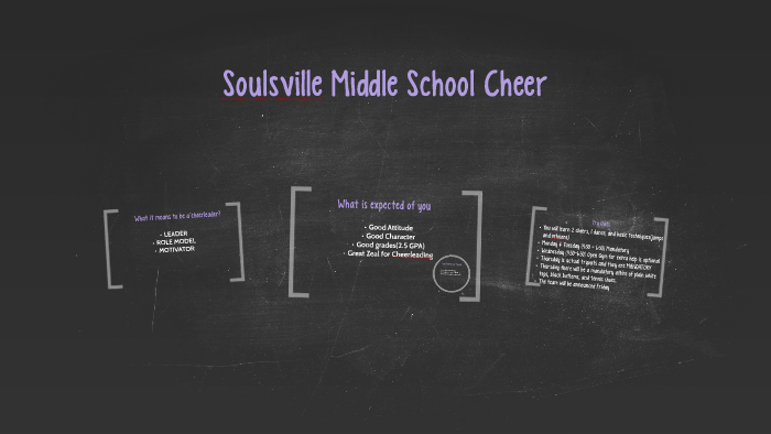 Soulsville Middle School Cheer by Kymberlin Armstrong on Prezi
