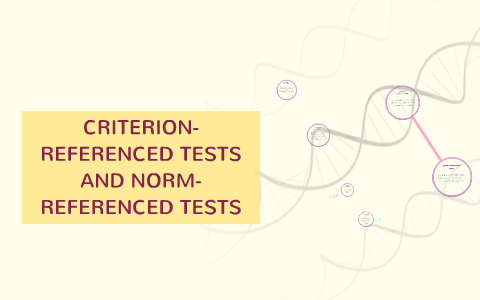 CRITERION-REFERENCED TESTS AND NORM-REFERENCED TESTS by HANANI WAN on Prezi