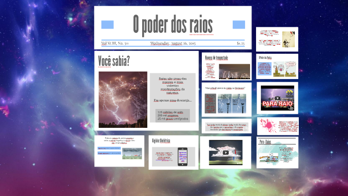 O poder dos raios by Luisa Martins on Prezi