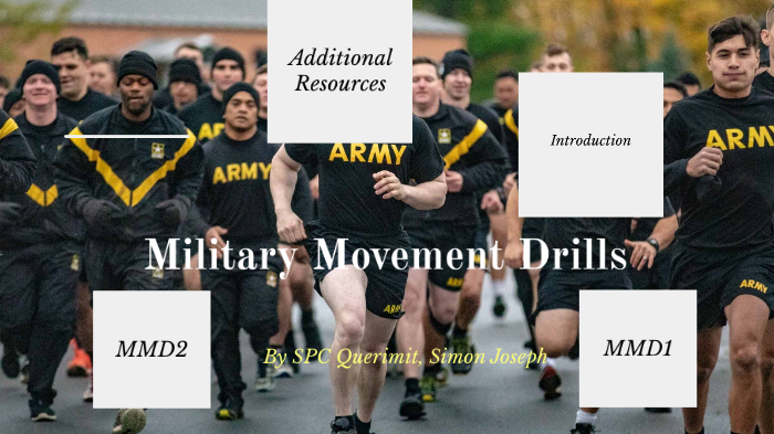 Military Movement Drills (MMD1 and MMD2) by Simon Joseph Querimit on Prezi