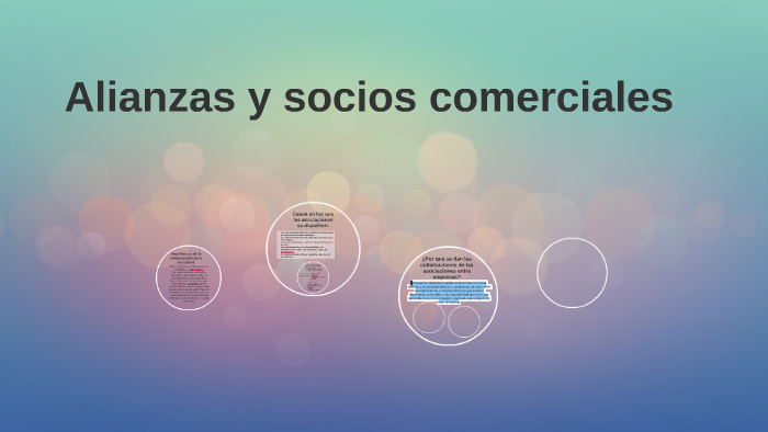 Alianzas y socios comerciales by Escarlet Leyva Hernández on Prezi