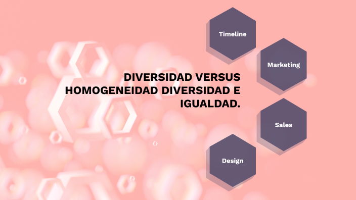 Diversidad versus Homogeneidad by Elida Graciela Moreta Pilamala on Prezi