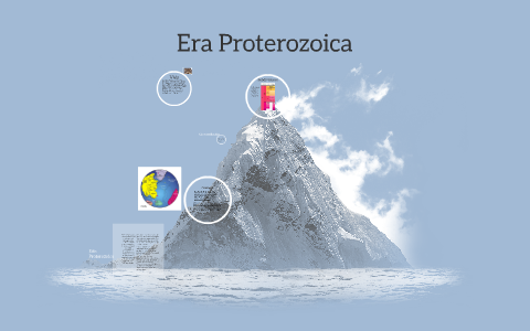 El Proterozoico es una división de la escala temporal geológ by ...