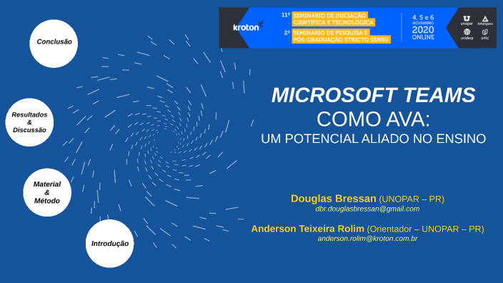 MICROSOFT TEAMS COMO AVA by Douglas Bressan on Prezi