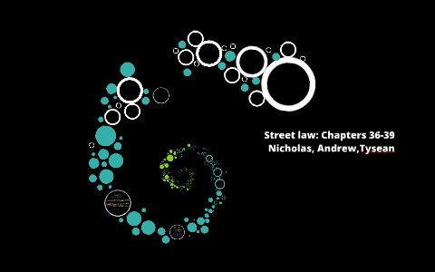 Street law: Chapters 36-39 by nicholas broccoli on Prezi