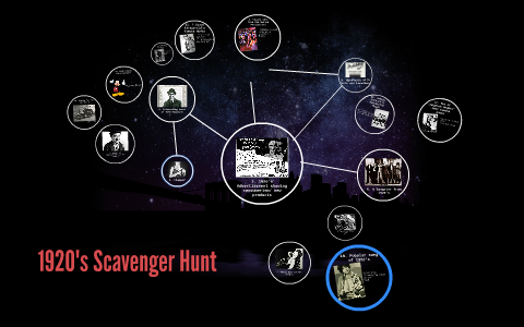 1920's Scavenger Hunt by Michelle Ramirez on Prezi