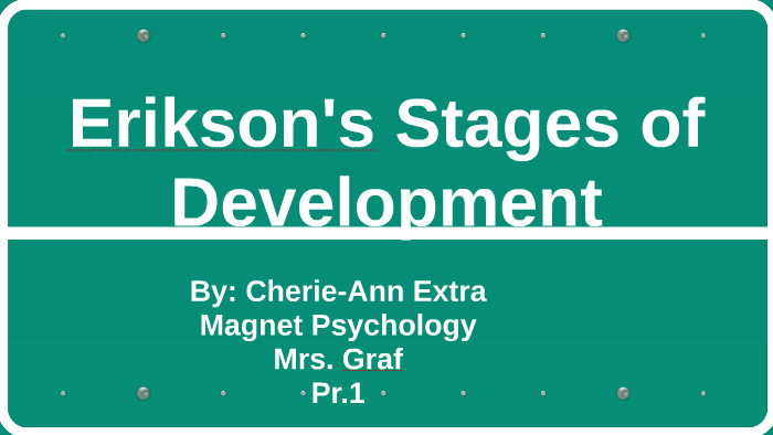 Erikson's Stages of Development by Cherie-Ann Extra on Prezi