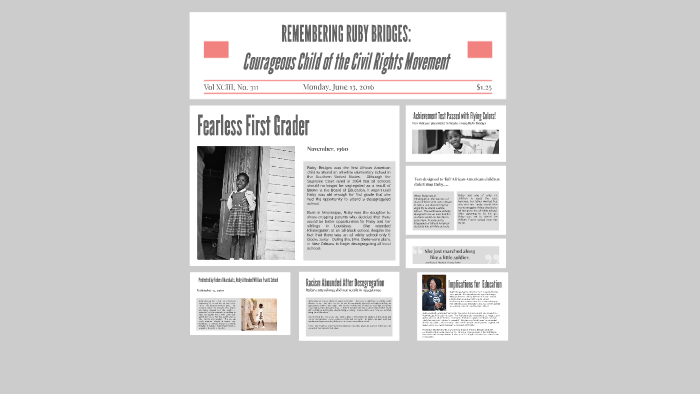 REMEMBERING RUBY BRIDGES: by Amelia Smith on Prezi