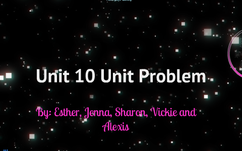 Unit 10 Math Problem by Alexis T
