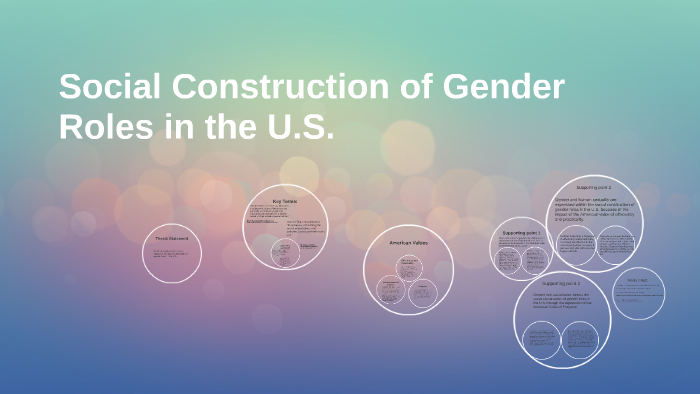 Social Construction of Gender Roles in the U.S. by Tanner Allen on Prezi