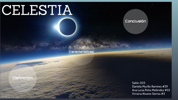 Celestia (software educativo) by Ana Lucía Peña on Prezi